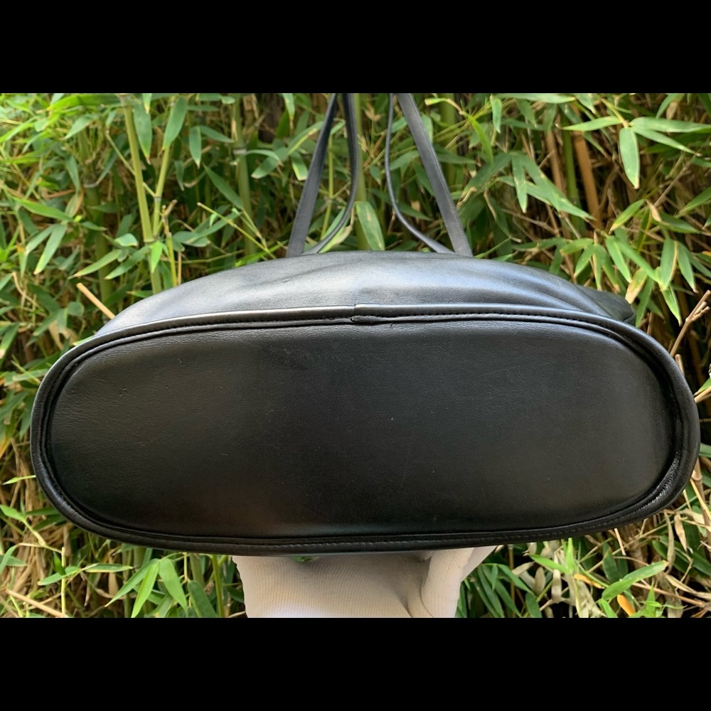 Coach 9094 Black Leather Tote Bag Work School - Gem